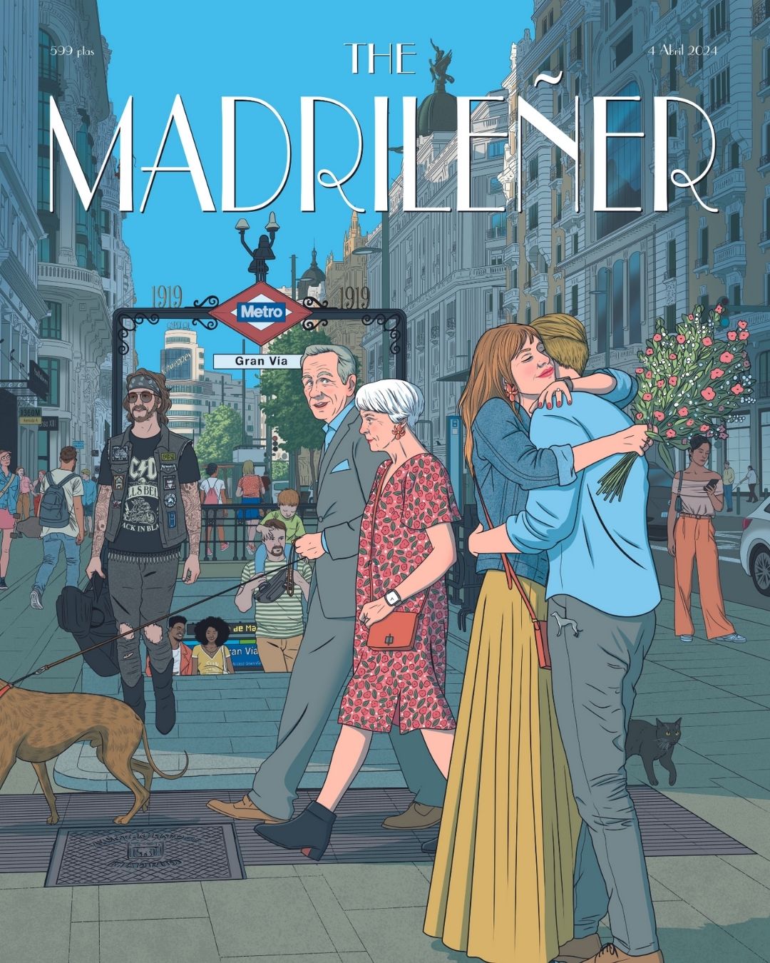 Punto de encuentro (Metro Gran Vía) por María Simavilla – The Madrileñer